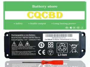 cqcbd 088796 088789 088772 080841 battery for bose soundlink mini 2, soundlink mini ii bluetooth speaker （7.4v 2330mah/17wh） no circuit board