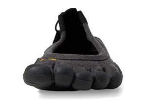 vibram women's fivefingers classic eco, grey/black, 42 eu / 9.5-10 us