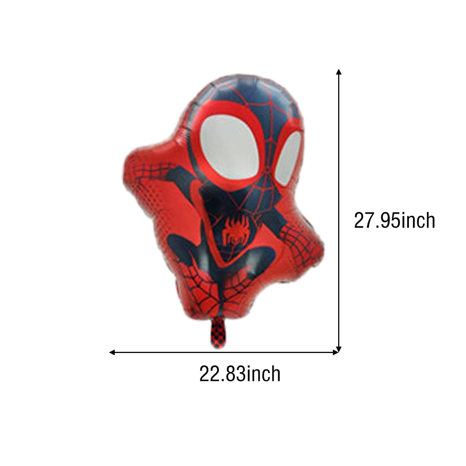 Superhero 3rd Birthday Balloon Bouquet Decorations 7PCS Superhero Foil Balloons for Boys Birthday Baby Shower Spider Themed Party Decorations (4th Birthday)