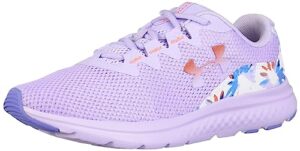 under armour charged impulse 3 nebula purple/nebula purple/orange blast 9 b (m)