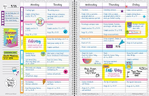 Teacher Created Resources Brights 4Ever Lesson Planner (TCR3928)