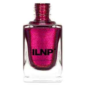 ilnp showstopper - vivid magenta shimmer nail polish