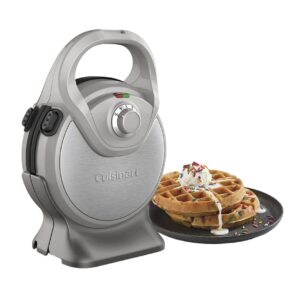 cuisinart double belgian waffle maker - round