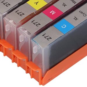 Hilitand Ink Cartridge 5 Color Printing Accessory Part Stable Printing Ink Cartridge for Printing Photos, Test Papers, Documents