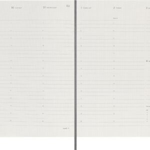 Moleskine 12 Month 2024 PRO Smart Weekly Vertical Planner, Hard Cover, XL (7.5" x 9.5") Black - Compatible with Moleskine Pen+ (Sold Separately)