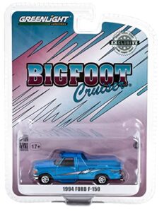 greenlight 30376 1994 f-150 - bigfoot cruiser #2 - scherer truck equipment and bigfoot 4x4 collaboration (hobby exclusive) 1:64 scale