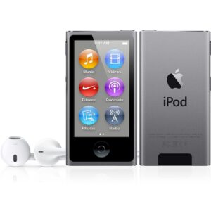 m-player compatible with ipod nano 7th generation(16gb space grey)