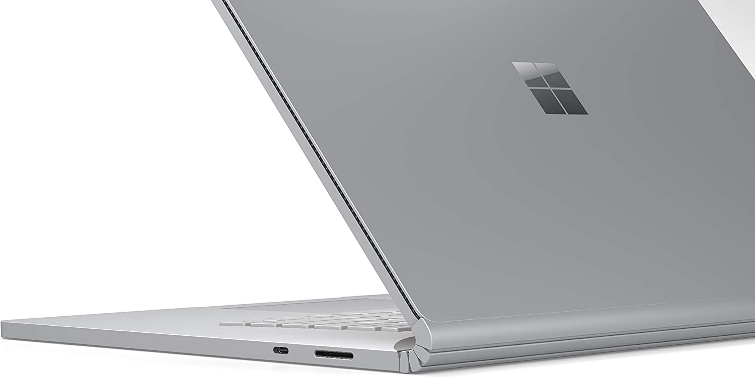 Microsoft Surface Book 3, 15" Commercial Detachable Laptop, Intel Core i7-1065G7 16GB RAM LPDDR4X, 256GB SSD, NVIDIA GeForce GTX 160-6GB, Windows 10 Pro - Platinum (Renewed)