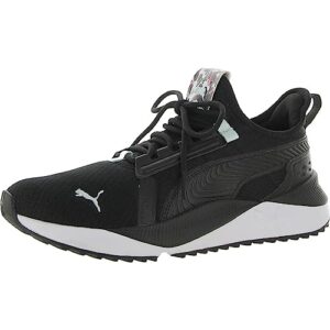 puma pacer future street womens sneaker 85 bm us blackblackblue