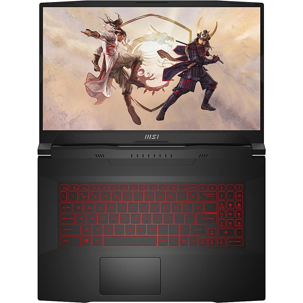 MSI 2022 GF76 Katana 17.3" 144 Hz FHD Gaming Laptop 12th Intel i7-12700H 14-Core 64GB DDR4 2TB NVMe SSD NVIDIA GeForce RTX 3060 6GB Backlit Keyboard DTS Audio Windows 10 Home WiFi 6 w/RATZK 32GB USB