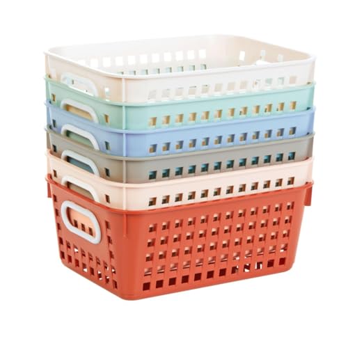 Really Good Stuff Medium Baskets - Boho 6 Pack