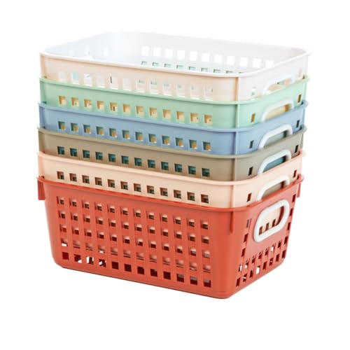 Really Good Stuff Medium Baskets - Boho 6 Pack