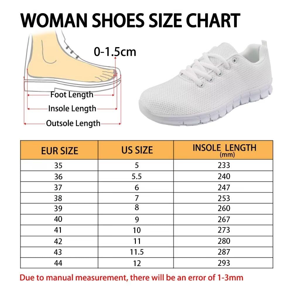 Cute Cream Women Running Shoes Walking Sports Athletic Tennis Sneakers for Girls White Sole