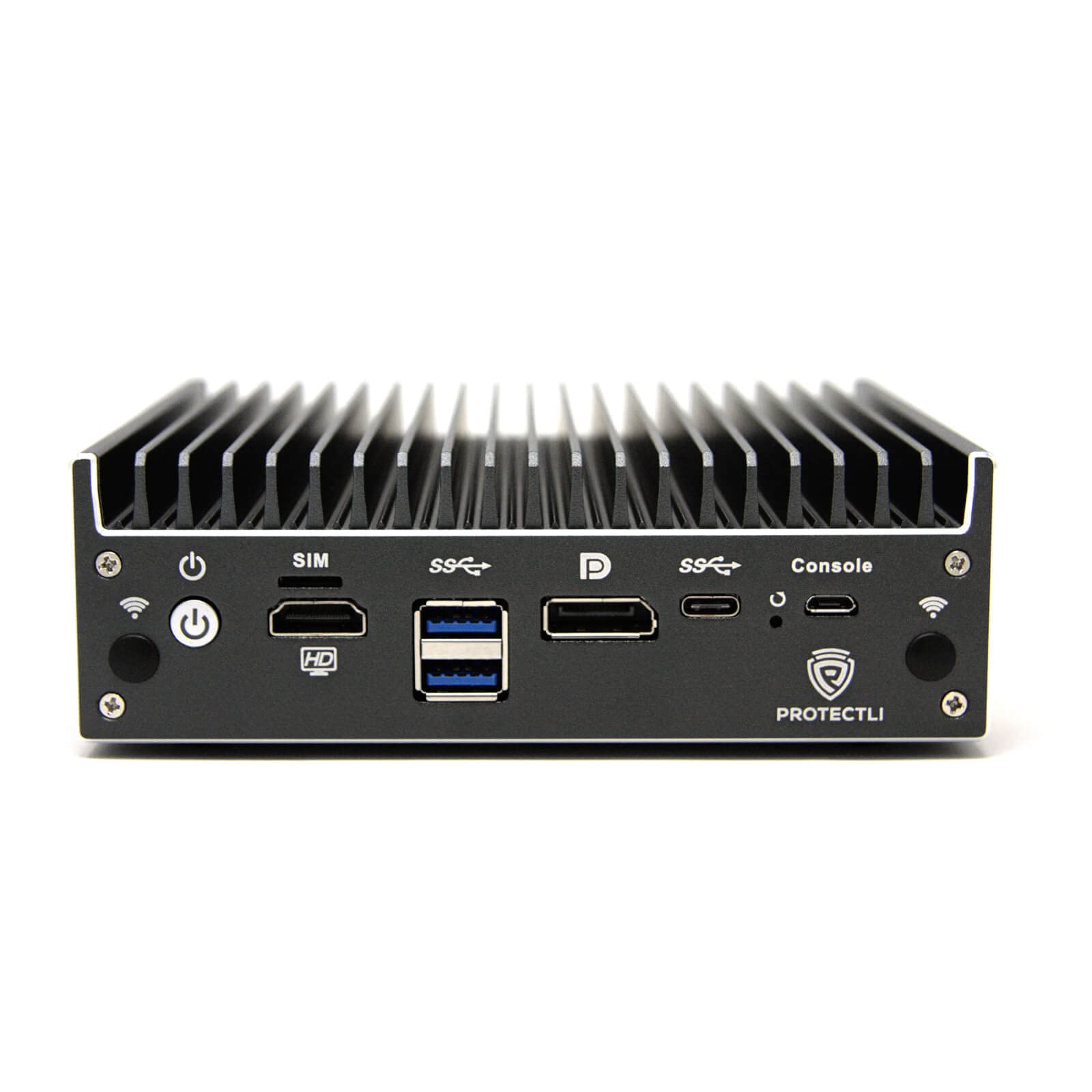 Protectli Vault Pro VP2420-4 Port, Firewall Micro Appliance/Mini PC - Intel Celeron J6412, 2.5G Ports, DDR4 RAM, M.2 SATA SSD Storage, AES-NI, 8GB RAM, 120GB SSD