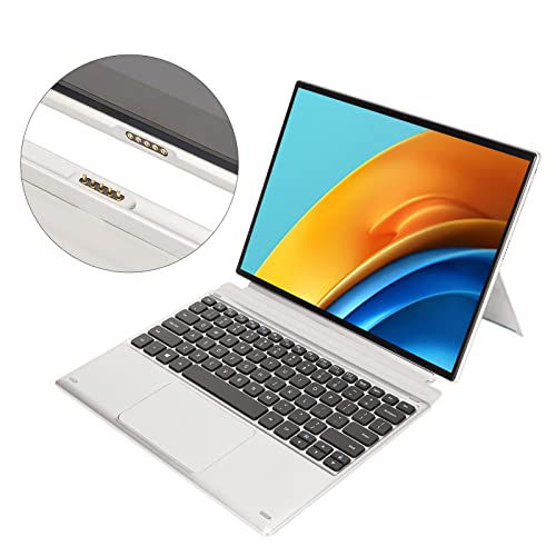 VINGVO 2 in 1 Touch Screen Laptop, 12GB RAM Stereo Speakers 12.3 Inch Tablet Laptop Type C Charging (12+512G US Plug)