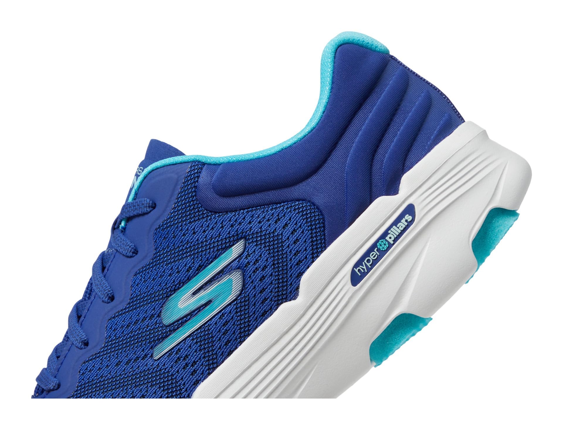 Skechers Women's GO Run 7.0-Driven Sneaker, Blue/Aqua, 10