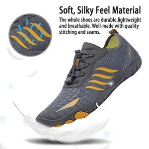 MAQLPC Water Shoes Men Women, Quick Dry Aqua Shoes, Mens Womens Barefoot Slip-on Beach Surf Pool Sports Swim Shoes Aqua Socks for Hiking Boating Fishing Kayaking