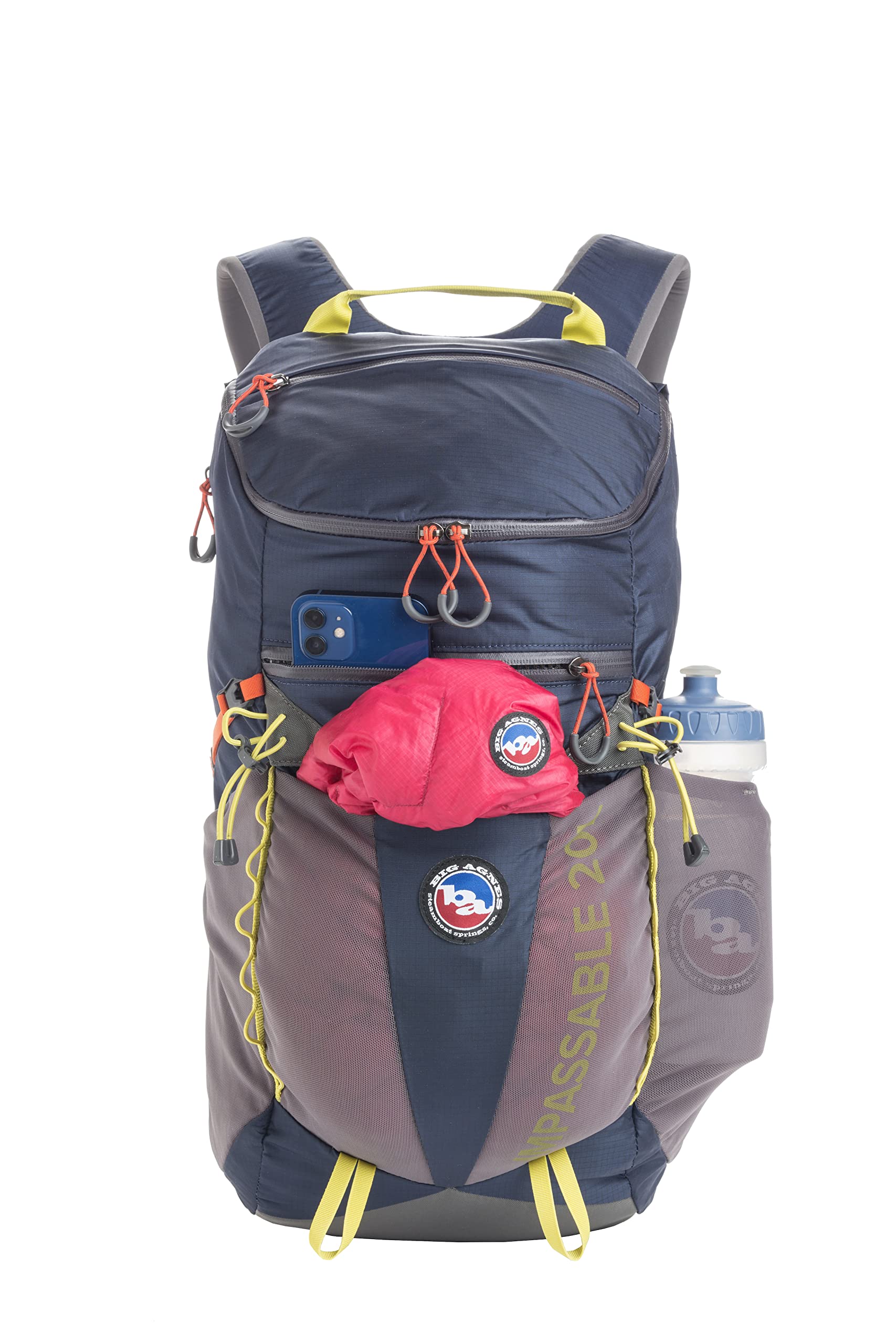 Big Agnes Impassable 20L Backpack for Day Hiking, Navy