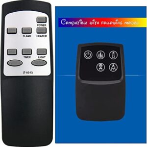 gengqiansi replacement for twin star classicflame electric fireplace heater remote control 34hfu601gra 34hf617grg 34hf611ara 34hf611ara