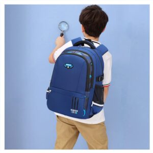 LANSHIYA Boys Rolling Backpack Elementary Middle School Students Bookbag with Wheel Teens Trolley Removable Schoolbag