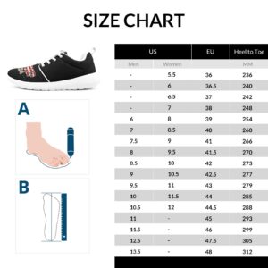 Pitovozu American Flag Sneaker Women Athletic Shoes Trump 2024 Running Shoes Comfortable Sports Sneaker