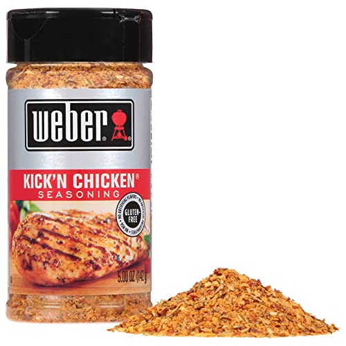 Weber Kick'n Chicken Seasoning, 5 Ounce Shaker