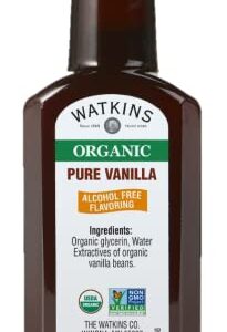 Watkins Organic Pure Vanilla Alcohol Free Flavoring, 2 Fl. Oz (Pack of 1)