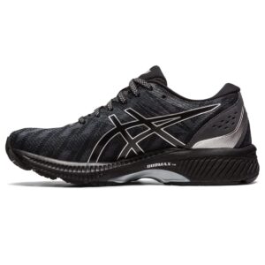 asics women's gel-jadeite running shoes, 8.5, black/pure silver