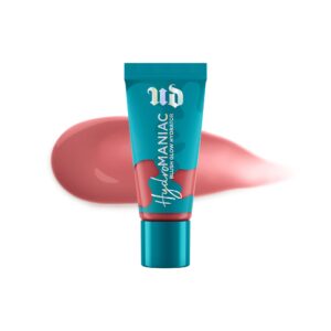 urban decay hydromaniac dewy liquid blush – long-lasting & buildable plumping cheek tint with 24hr hydration – kombucha filtrate and marula oil - all skin types – vegan – wrecked - 0.5 oz