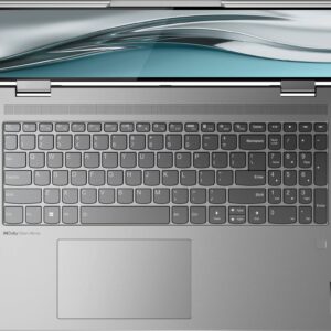 LENOVO Yoga 7i 2-in-1 Laptop | Intel 12-Core i7-1260P Processor | 16" 2.5K Touchscreen | Iris Xe Graphics | 16GB DDR5 | 512GB SSD | Backlit Keyboard | Fingerprint | WI-FI 6e | USB4.0 | Windows 10 Pro