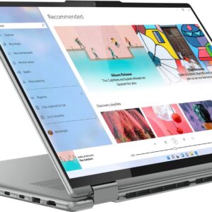 LENOVO Yoga 7i 2-in-1 Laptop | Intel 12-Core i7-1260P Processor | 16" 2.5K Touchscreen | Iris Xe Graphics | 16GB DDR5 | 512GB SSD | Backlit Keyboard | Fingerprint | WI-FI 6e | USB4.0 | Windows 10 Pro