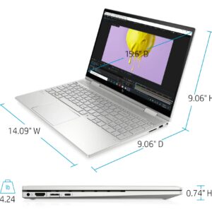 HP Envy x360 15.6" Touchscreen 2-in-1 Laptop - 1080p - Intel Core i5-1135G7-16GB RAM - 512GB SSD - Windows 10 PRO - Intel® Iris® Xe Graphics - w/HDMI Cable