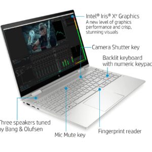 HP Envy x360 15.6" Touchscreen 2-in-1 Laptop - 1080p - Intel Core i5-1135G7-16GB RAM - 512GB SSD - Windows 10 PRO - Intel® Iris® Xe Graphics - w/HDMI Cable