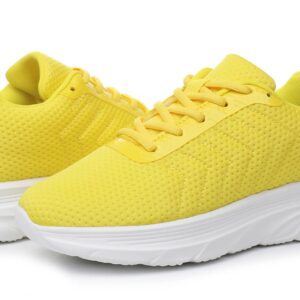 Cull4U Women's Yo-Slip Walking Shoes (7 M US,Yellow)