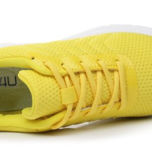 Cull4U Women's Yo-Slip Walking Shoes (7 M US,Yellow)