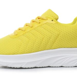 Cull4U Women's Yo-Slip Walking Shoes (7 M US,Yellow)