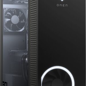 HP 2022 OMEN 30L Gaming Desktop Liquid Cooled AMD Ryzen 7 5800X 8-Core CPU NVIDIA GeForce RTX 3080 (12GB GDDR6X) 32GB XMP RGB DDR4 1TB SSD + 2TB HDD Tempered Glass Panel Windows 10 w/RE 32GB USB