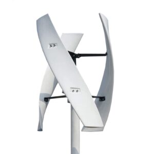 efficient new vertical wind turbine, 9000w 3 bladeslow noise rotation wind turbine generator for windmill home farm wind generator (white,12v 24v 48v),12v