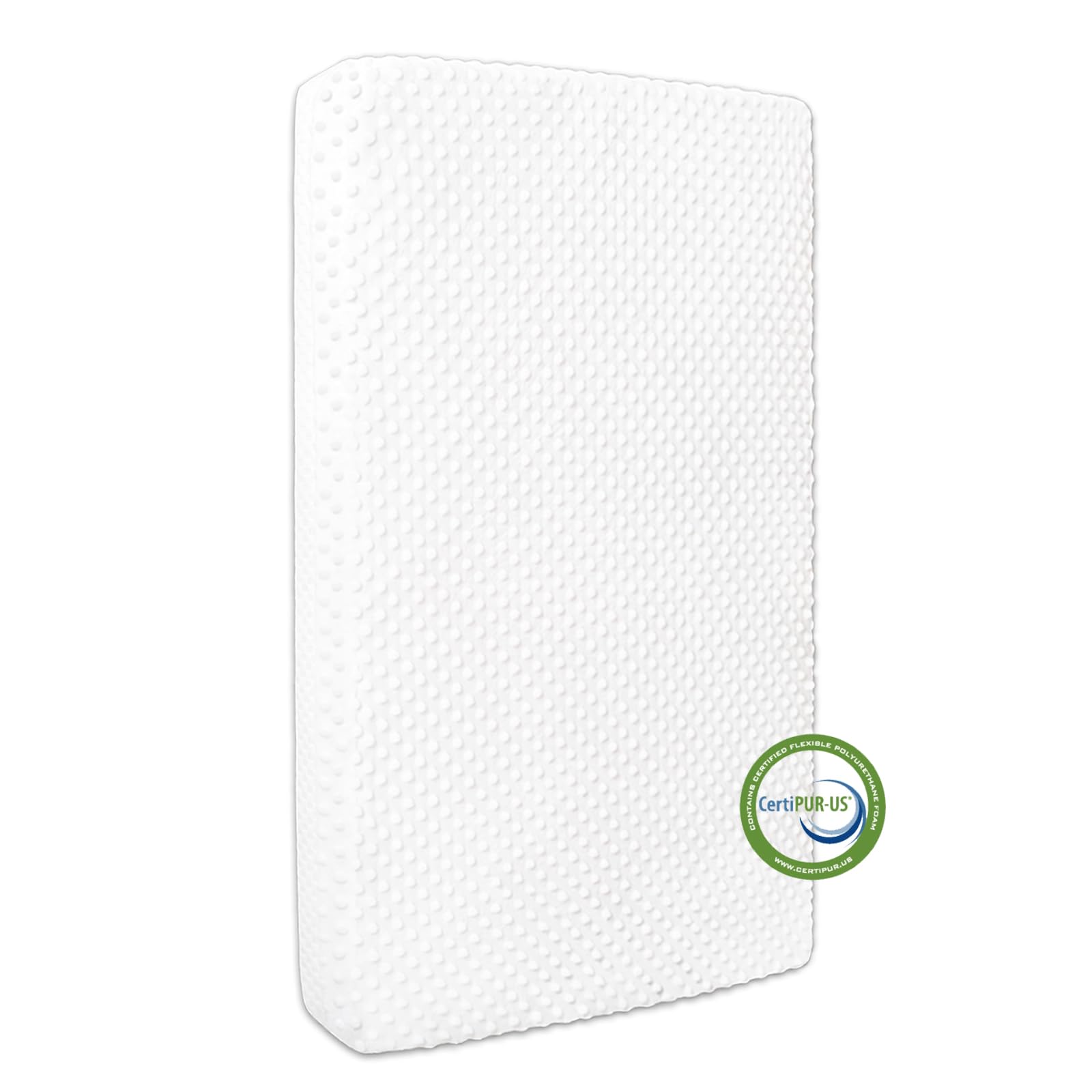 YENING Mini Crib Mattress Pad for Mini Crib 38" x 24" x 2" Breathable Memory Foam Matress