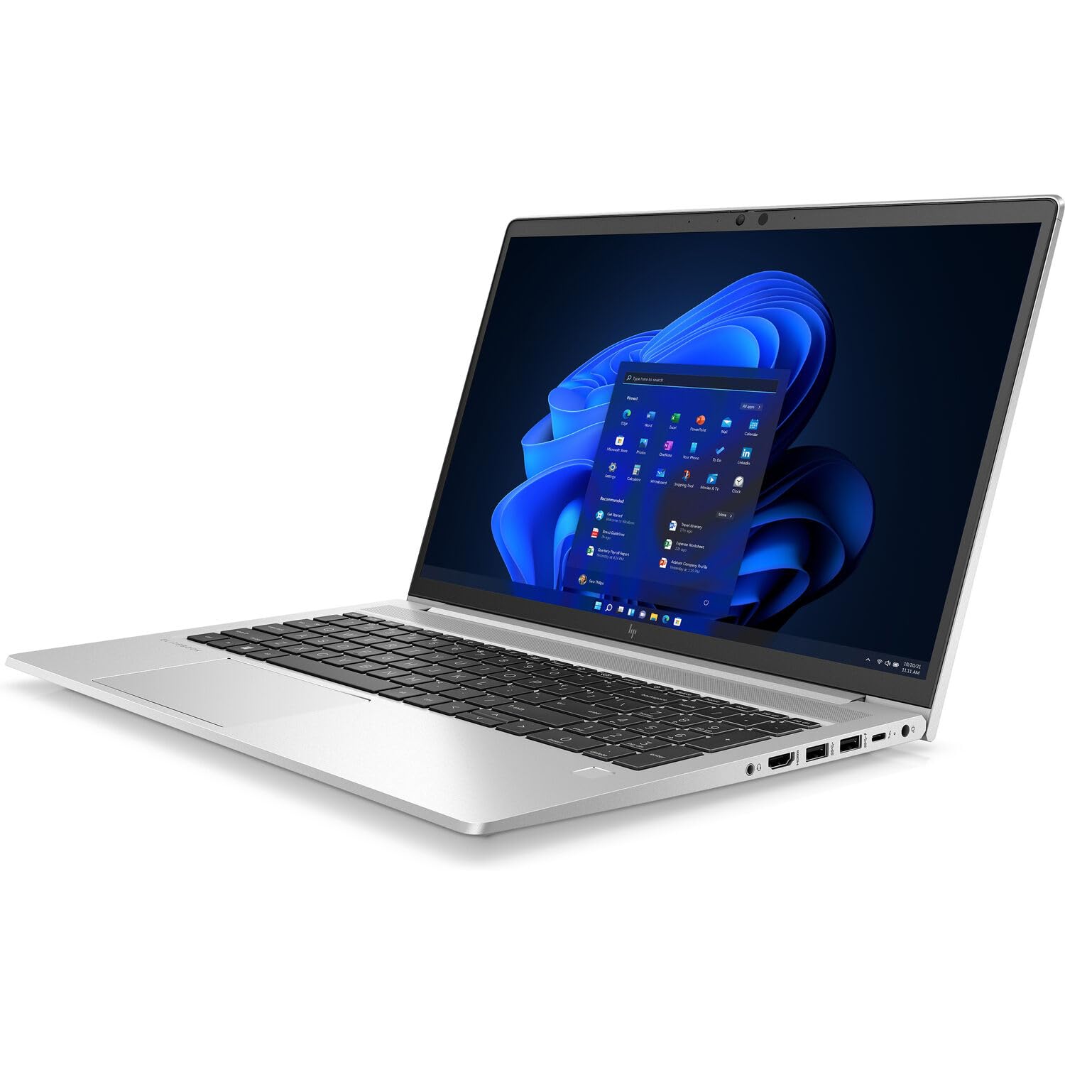 HP Latest EliteBook 650 G9 15.6" FHD Business Laptop (Intel 10-Core i5-1235U, 32GB RAM, 1TB SSD) IPS Anti-Glare, IST SD Card, Backlit KB, Fingerprint, Webcam, 2024, Win 11 Pro, Silver