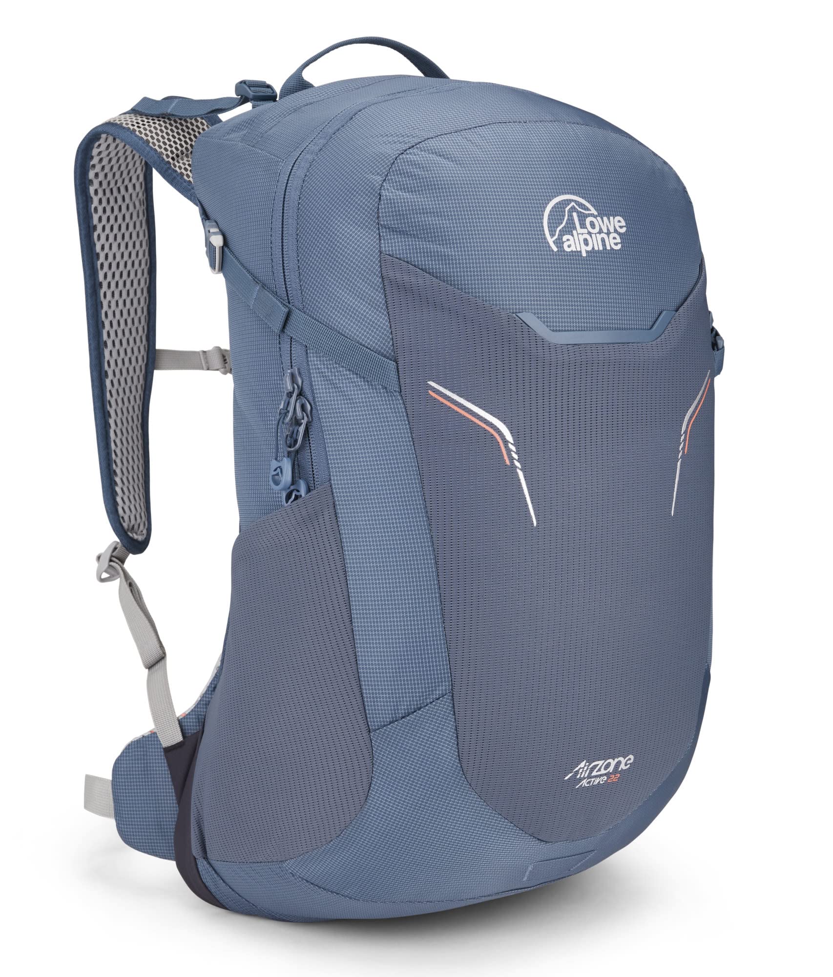 Lowe Alpine AirZone Active Backpack for Day Hiking and Outdoors, AirZone Active 22 Liter, Orion Blue