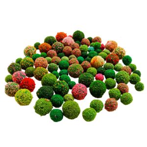 90 pcs mixed bush trees model trees miniature vegetation groups shrubs railway model architecture trees railroad accessories mini trees for crafts diorama