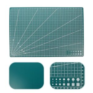 COHEALI Cutting Mat 24 X 36 Mat 24 X 36 Precision Healing Rotary Carving Crafts Board Self Sewing Art Pad Handcraft Hobby Fabric Mat for Tabletop Pads Professional DIY Craft Green Double Cutting