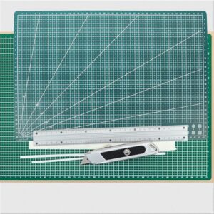 COHEALI Cutting Mat 24 X 36 Mat 24 X 36 Precision Healing Rotary Carving Crafts Board Self Sewing Art Pad Handcraft Hobby Fabric Mat for Tabletop Pads Professional DIY Craft Green Double Cutting