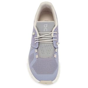 ON Women's Cloud 5 Sneakers, Nimbus/Alloy, 7.5