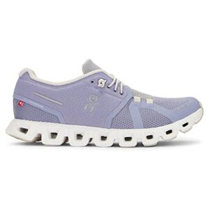 ON Women's Cloud 5 Sneakers, Nimbus/Alloy, 7.5