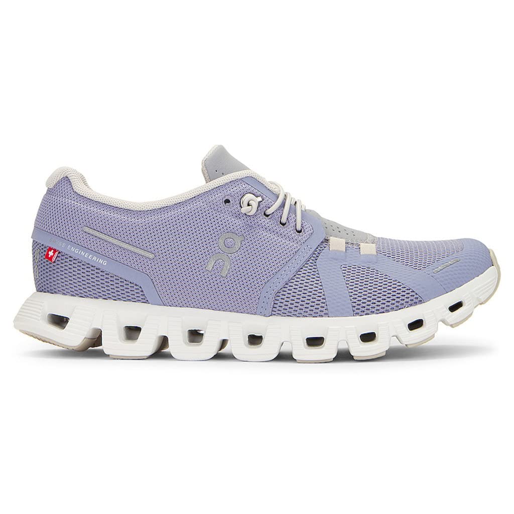 ON Women's Cloud 5 Sneakers, Nimbus/Alloy, 11