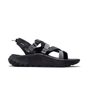 Nike Women's Oneanta Sandals, Black/Pure Platinum/Wolf Grey, 9