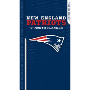 turner licensing new england patriots 2023-24 17-month pocket planner