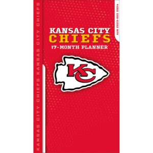 turner licensing kansas city chiefs 2023-24 17-month pocket planner